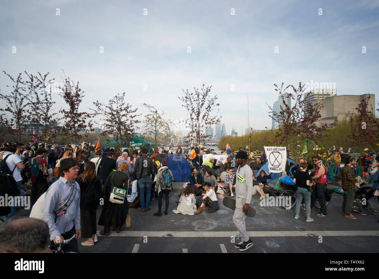 Occupation waterloo bridge hi-res stock photography and images - Alamy