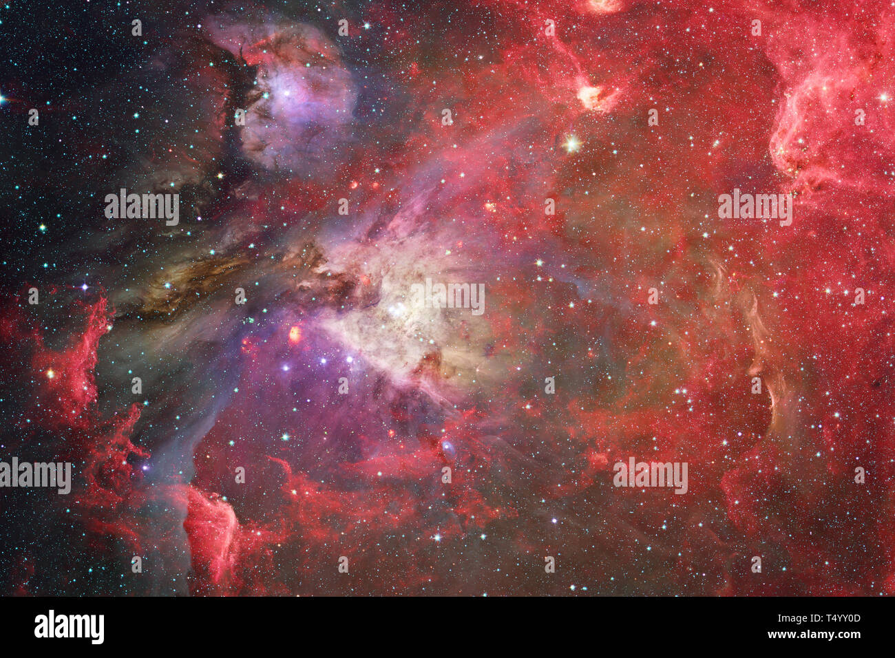 Beautiful space background. Cosmoc art. Elements of this image ...