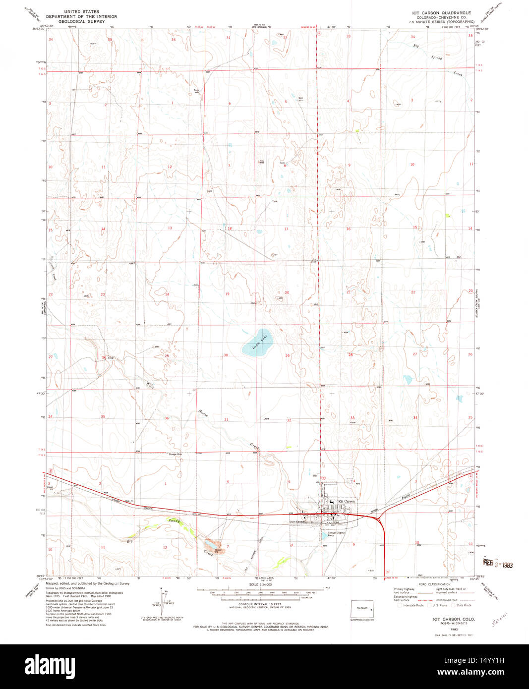 Kit carson map hi-res stock photography and images - Alamy