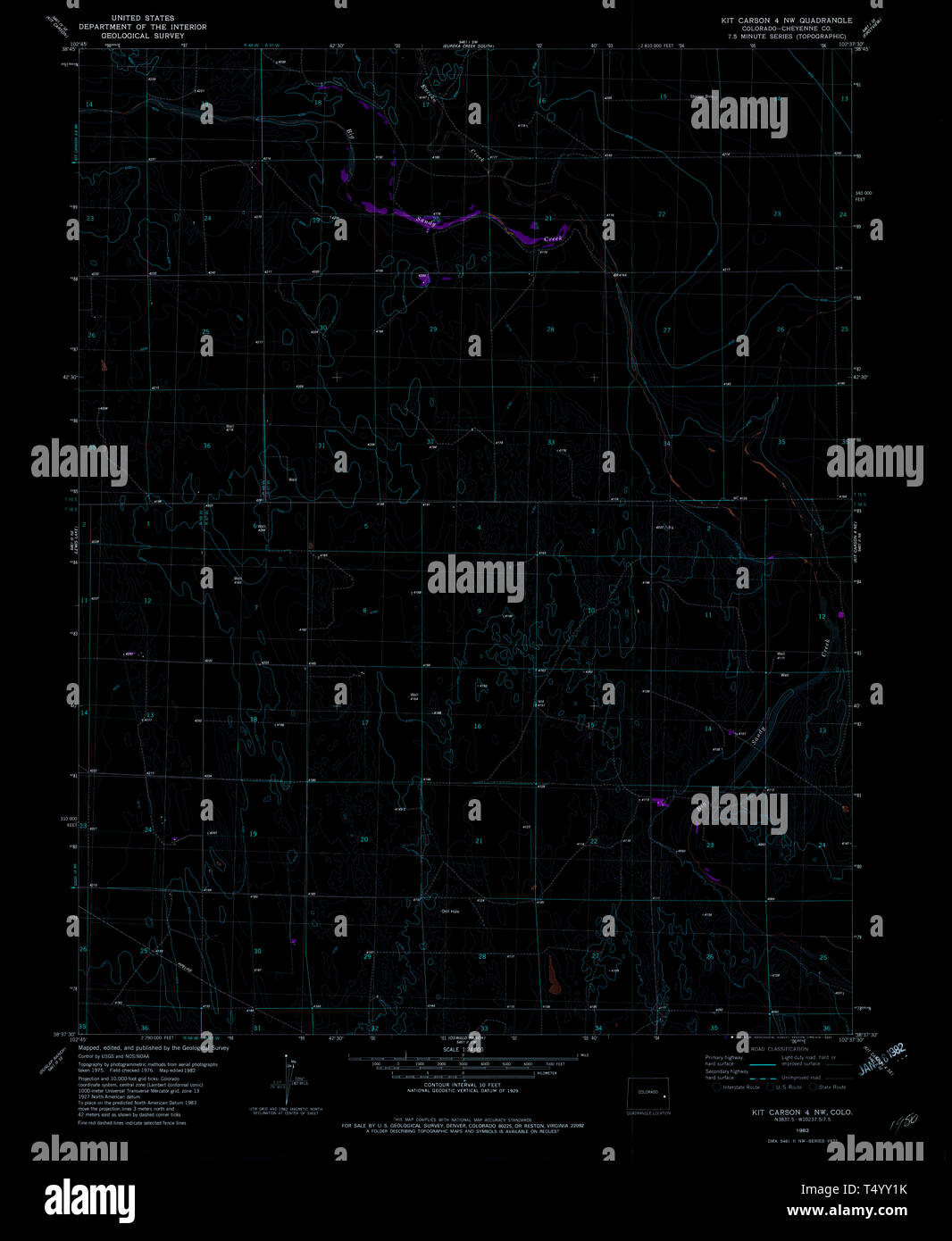 Kit carson map hi-res stock photography and images - Alamy