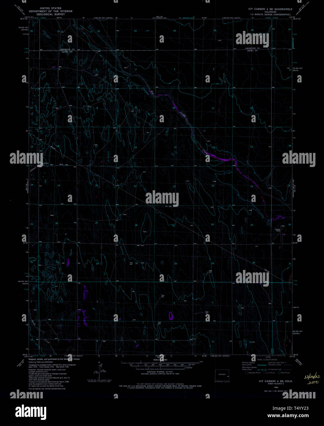 Kit carson map hi-res stock photography and images - Alamy