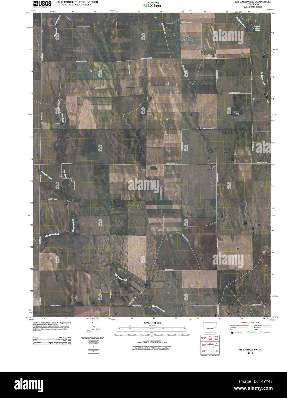 Kit carson map hi-res stock photography and images - Alamy