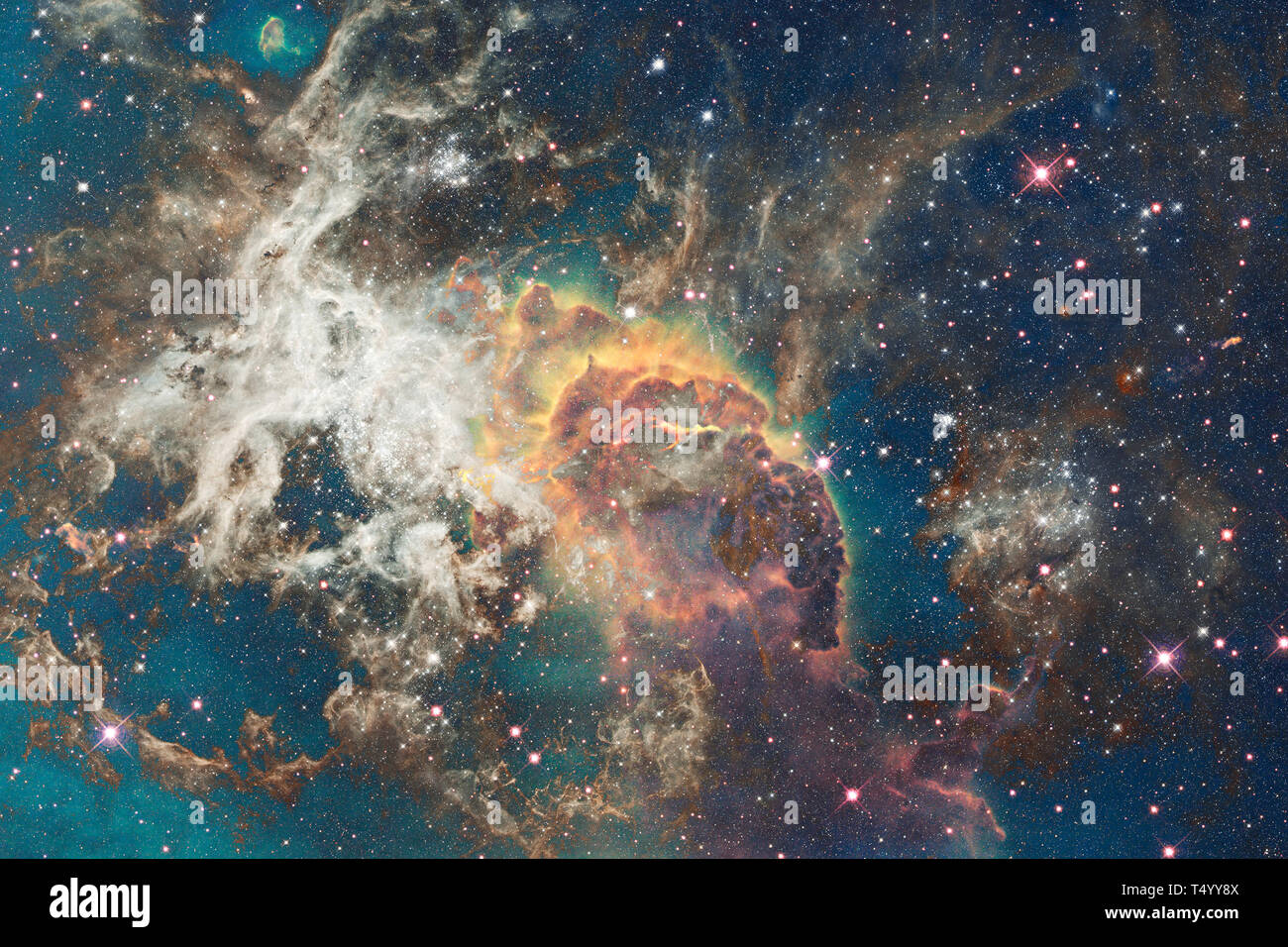 Beauty deep space. Science fiction fantasy in high resolution ideal for ...