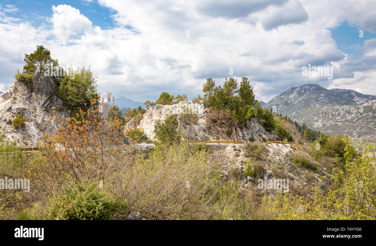 Montenegro landscape, fileds, meadows, architecture, kotor bay ...