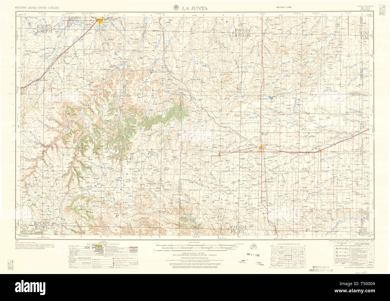 Map Of La Junta Colorado