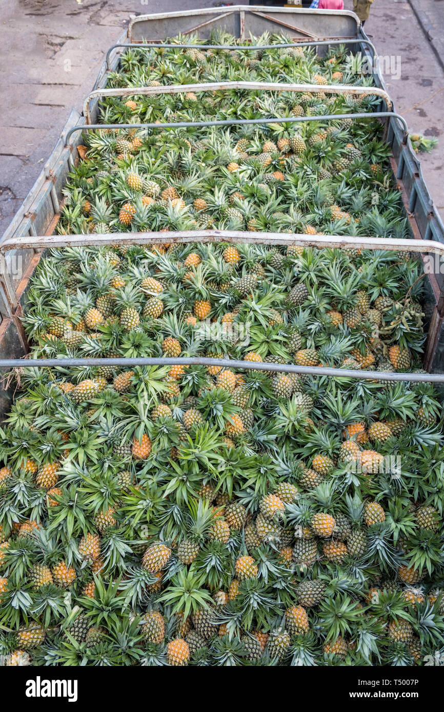 Truck thailand fruit transport hi-res stock photography and images - Alamy