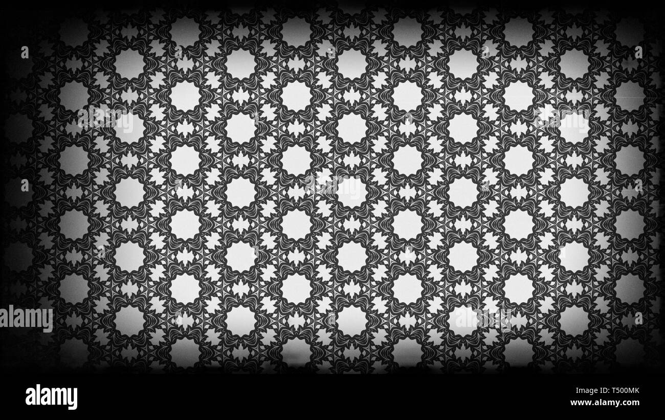 Vintage Decorative Floral Wallpaper Pattern Stock Photo - Alamy