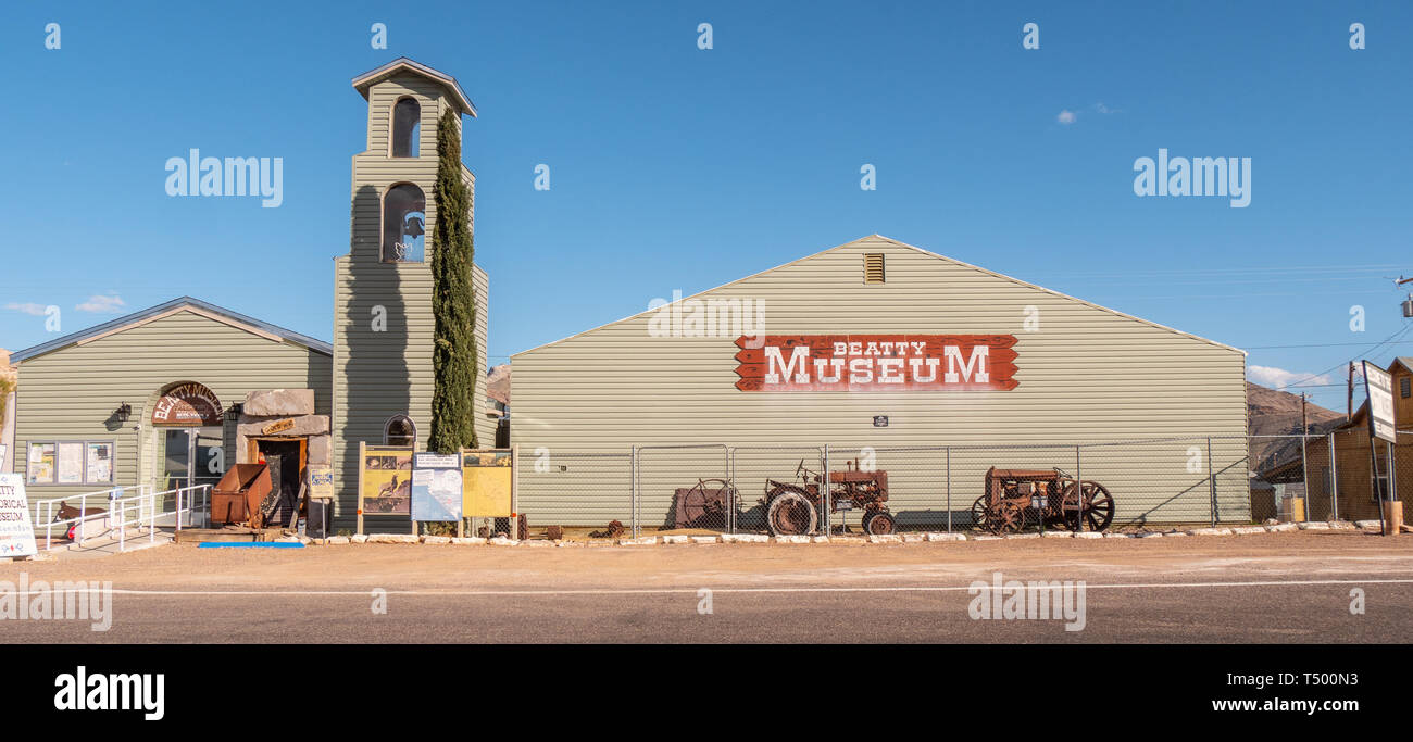 Famous Beatty Museum - BEATTY, USA - MARCH 29, 2019 Stock Photo - Alamy
