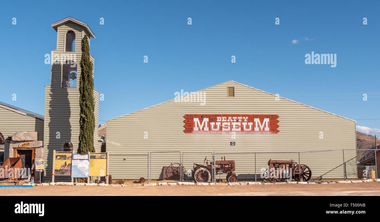 Famous Beatty Museum - BEATTY, USA - MARCH 29, 2019 Stock Photo - Alamy