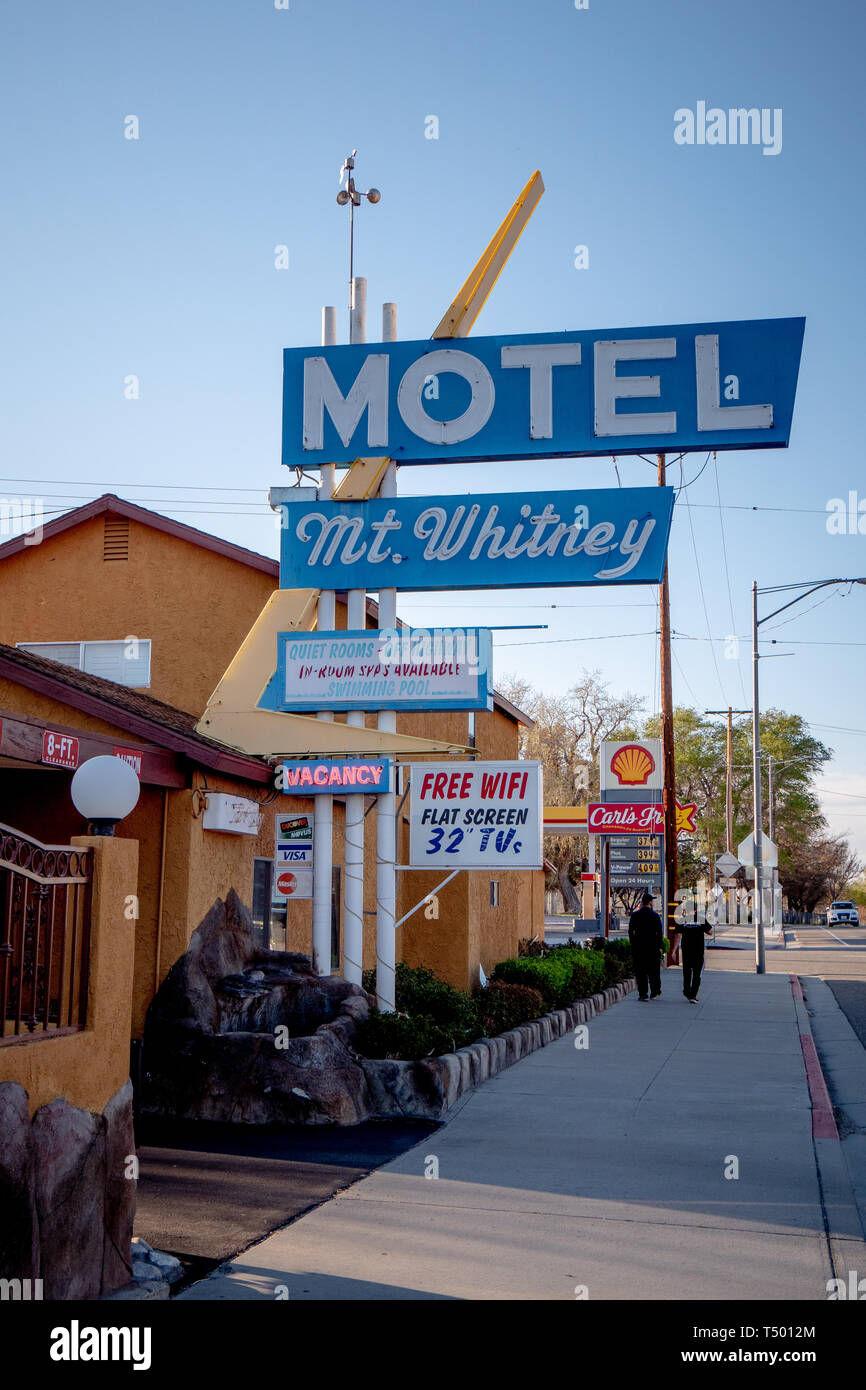 Mount Whitney Motel in the historic village of Lone Pine - LONE PINE CA ...