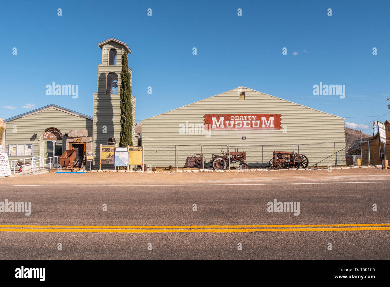 Famous Beatty Museum - BEATTY, USA - MARCH 29, 2019 Stock Photo - Alamy