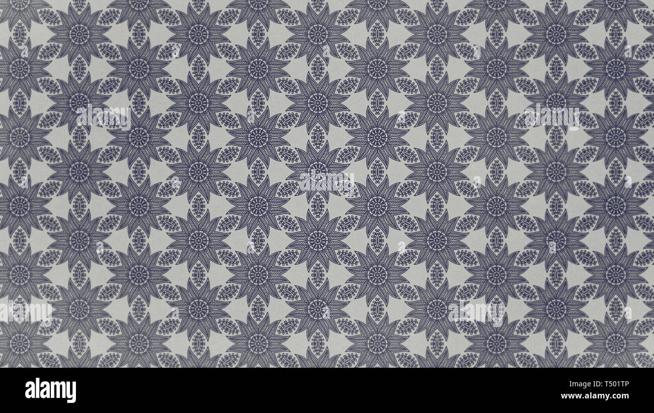 Vintage Ornament Pattern Wallpaper Design Stock Photo - Alamy