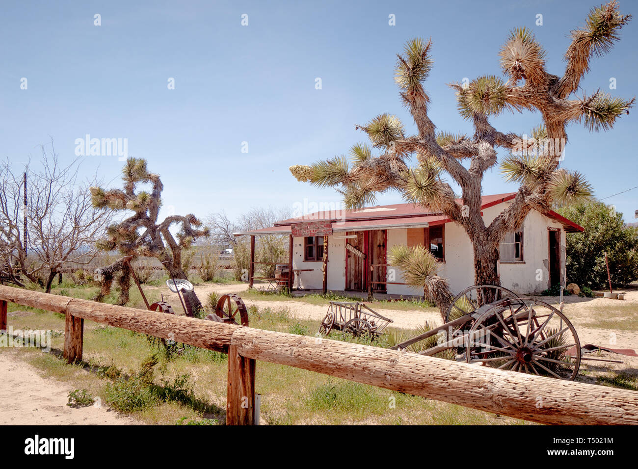 Typical Ghost Town in California - MOJAVE CA, USA - MARCH 29, 2019 ...