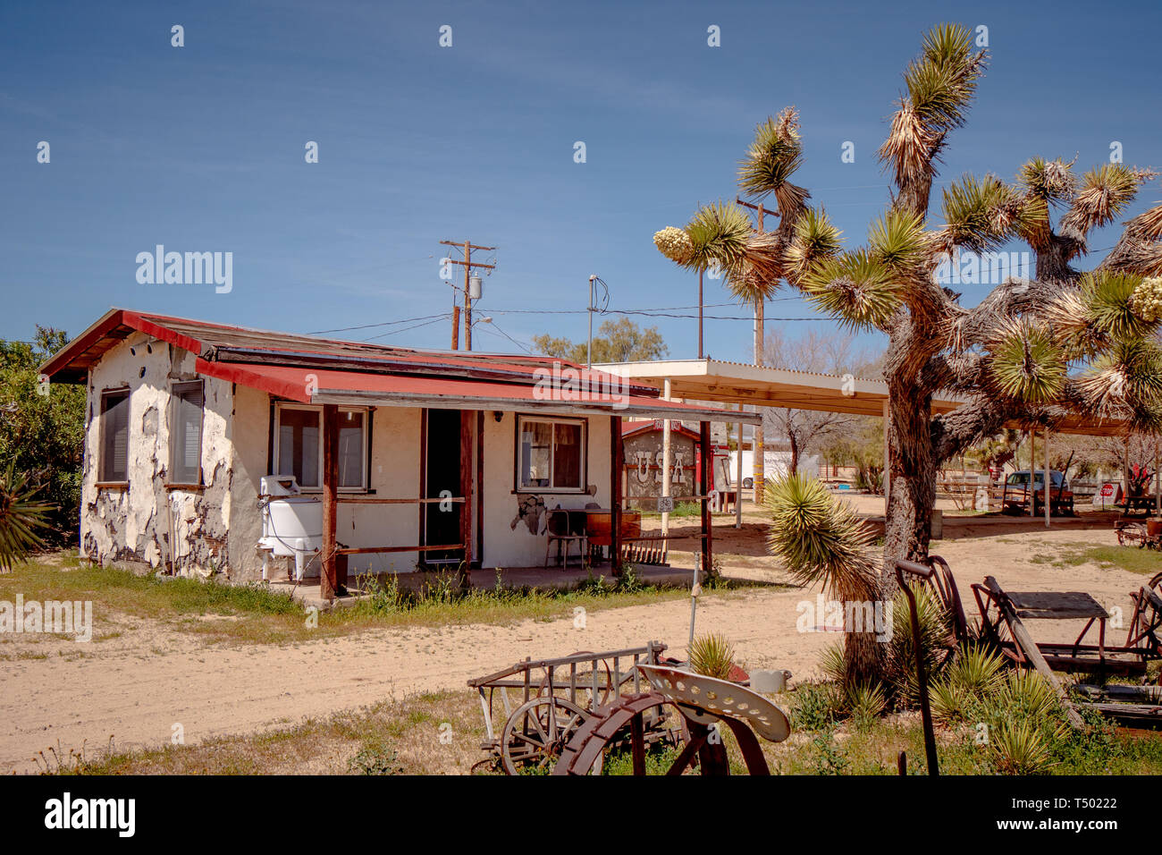 Typical Ghost Town in California - MOJAVE CA, USA - MARCH 29, 2019 ...