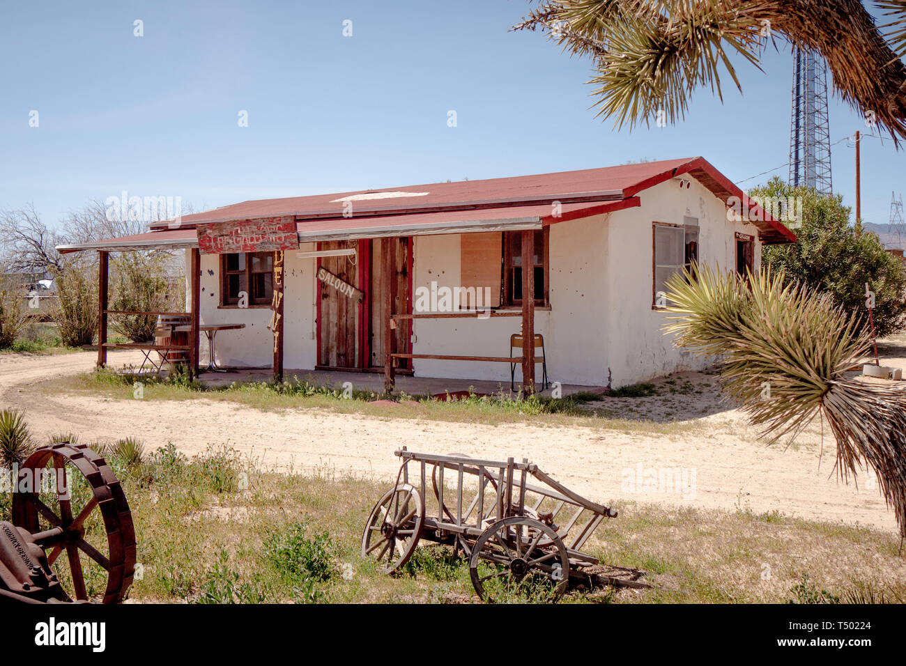 Typical Ghost Town in California - MOJAVE CA, USA - MARCH 29, 2019 ...