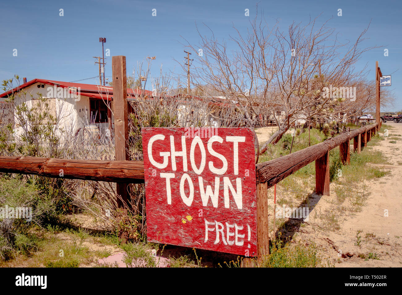 Typical Ghost Town in California - MOJAVE CA, USA - MARCH 29, 2019 ...