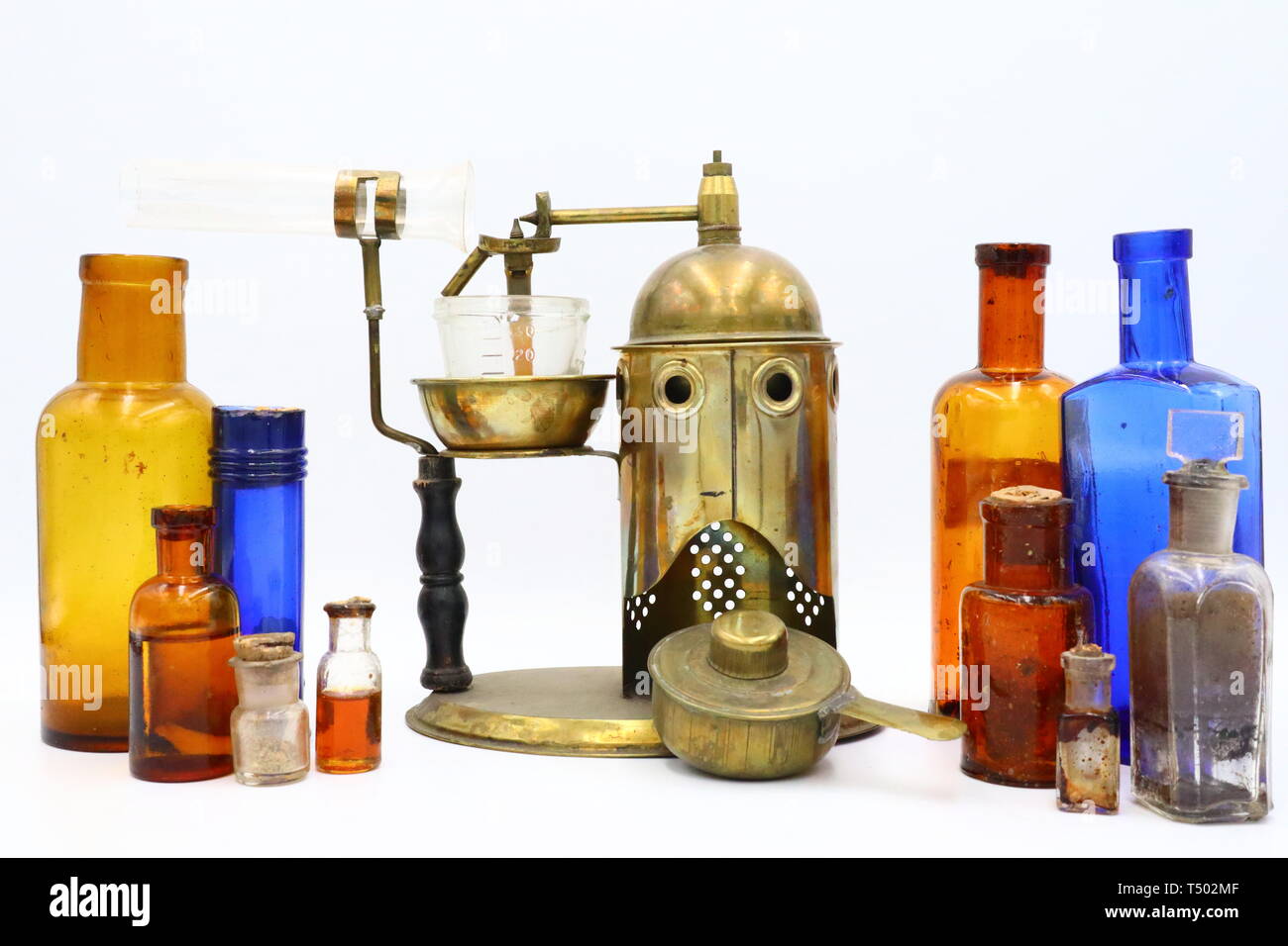 Victorian poison bottles hi-res stock photography and images - Alamy