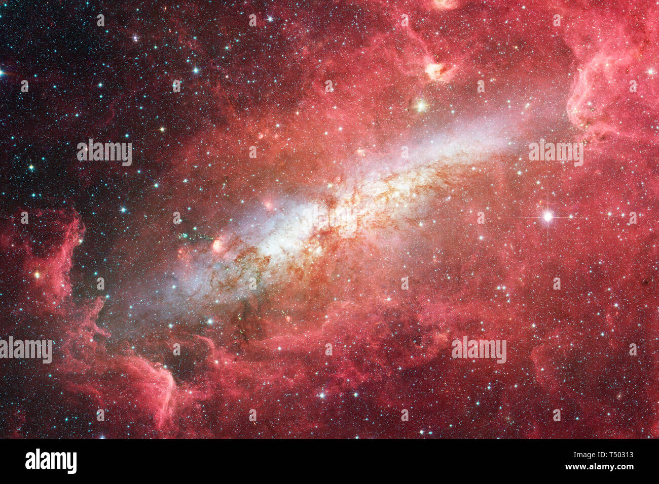 Beautiful space background. Cosmoc art. Elements of this image ...