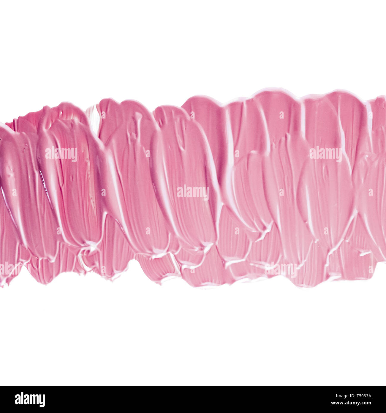 Cosmetic products, fashion and beauty concept - Lipstick smudge texture ...