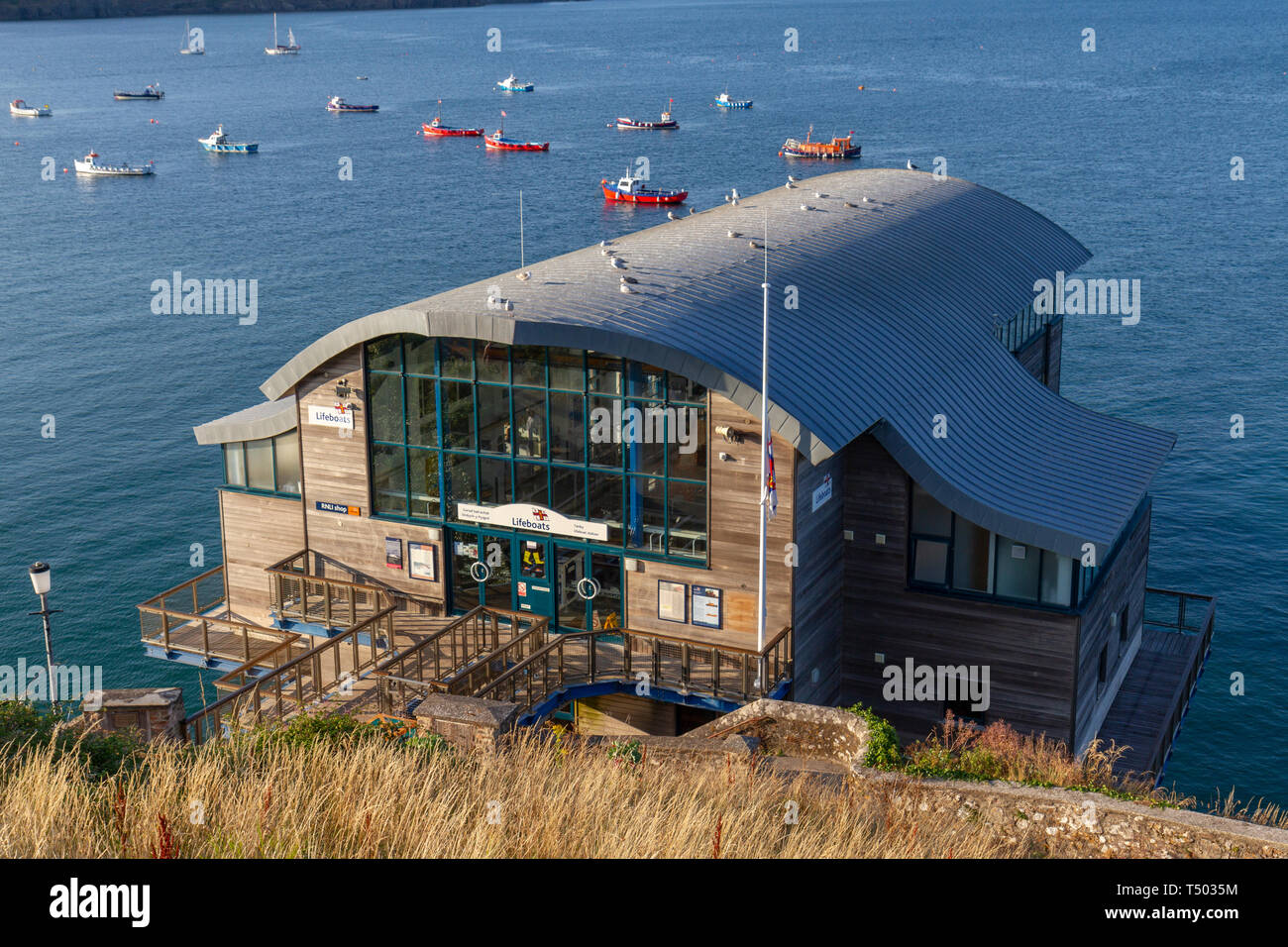 Tenby lifeboat station hi-res stock photography and images - Alamy