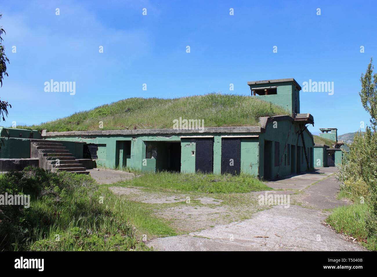 Battery Guthrie Smith, built 1904 and 1921, Fort Barry, Marin Headlands ...