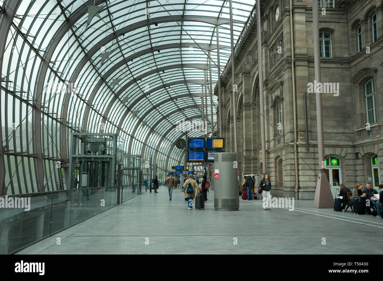 Strasbourg-Ville is the main railway station in the city of Strasbourg ...
