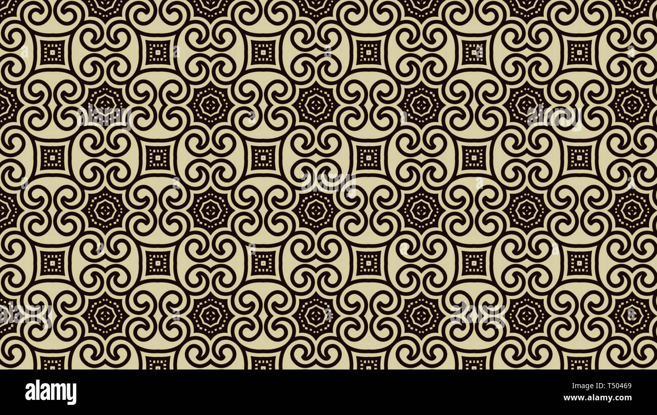 Vintage Floral Ornament Pattern Wallpaper Image Stock Photo - Alamy