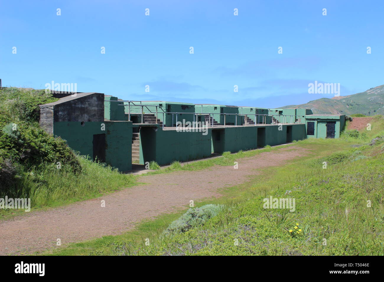 Battery O'Rorke, Fort Barry, Marin Headlands, California Stock Photo ...