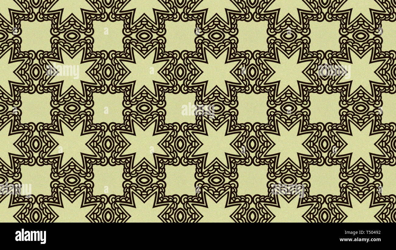 Brown Vintage Ornamental Pattern Wallpaper Stock Photo - Alamy