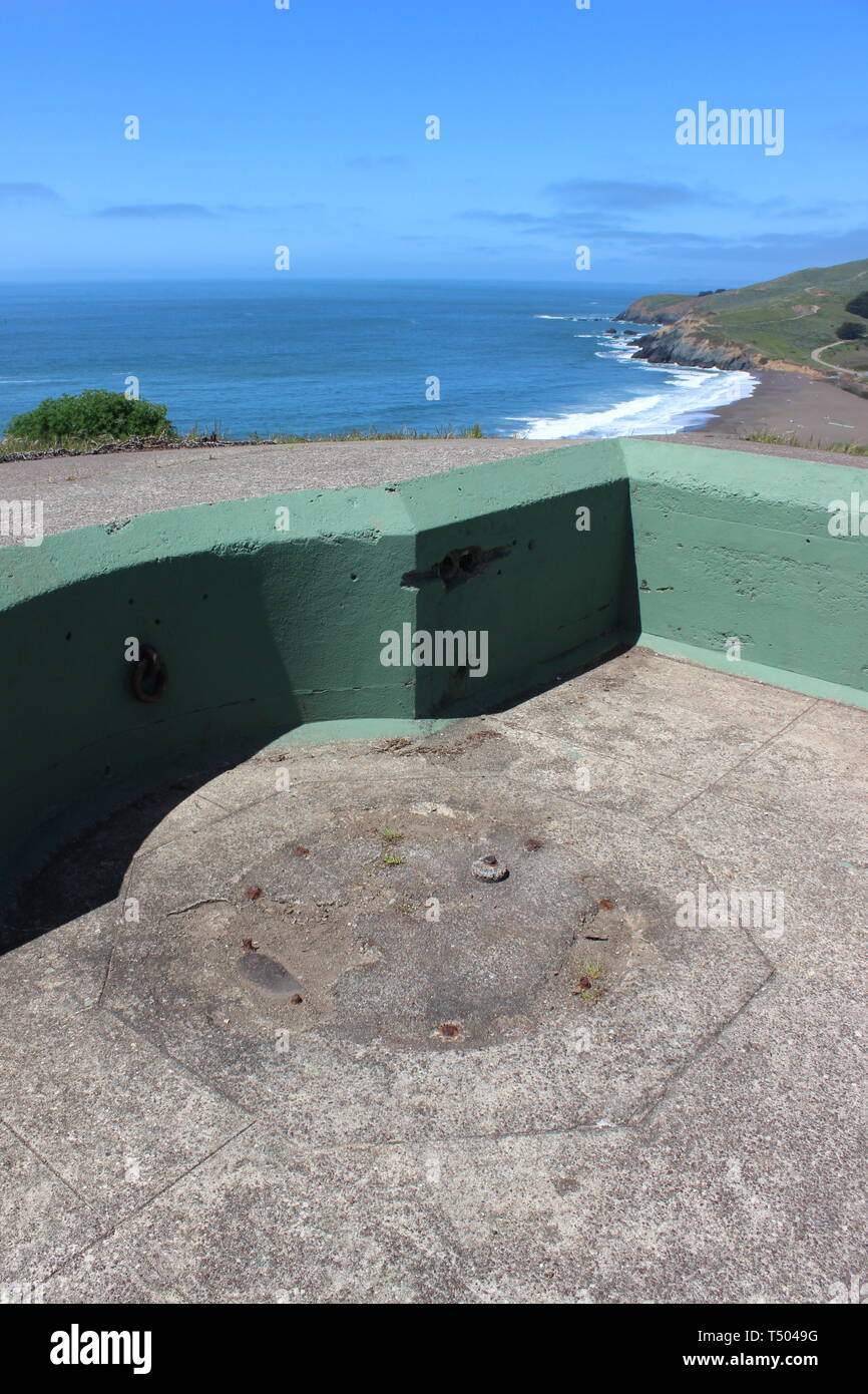 Gun Emplacement, Battery O'Rorke, Fort Barry, Marin Headlands ...