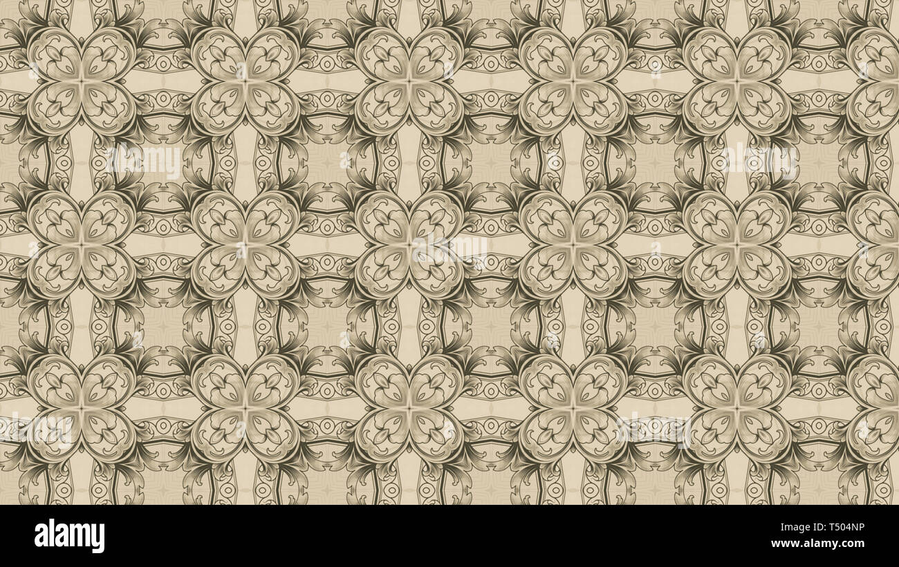 Vintage Floral Pattern Background Texture Stock Photo - Alamy