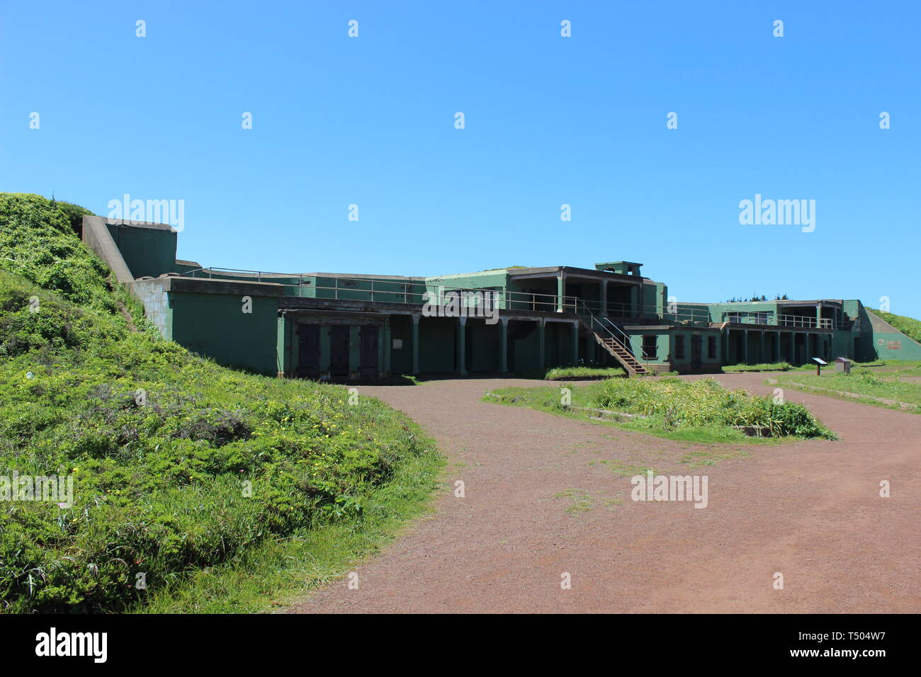 Battery Mendell, built 1905, Fort Barry, Marin Headlands, California ...