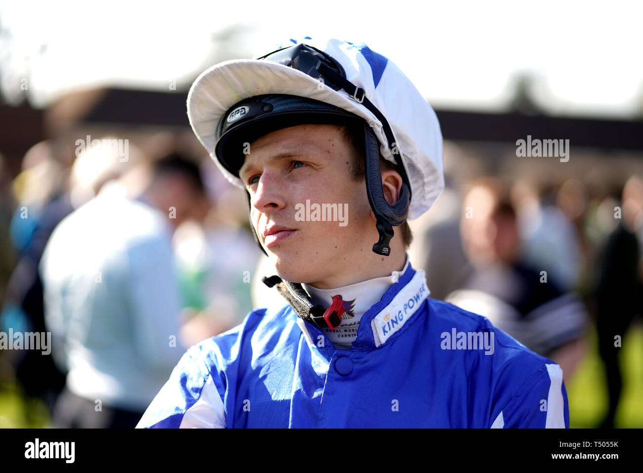David Probert, jockey during All Weather Championships Finals Day at ...