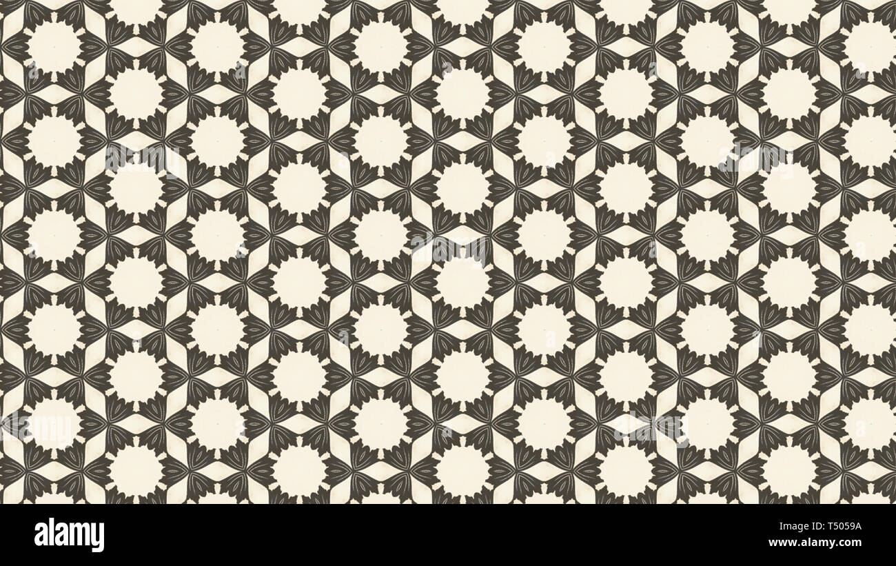 Brown Vintage Decorative Floral Pattern Wallpaper Design Stock Photo ...