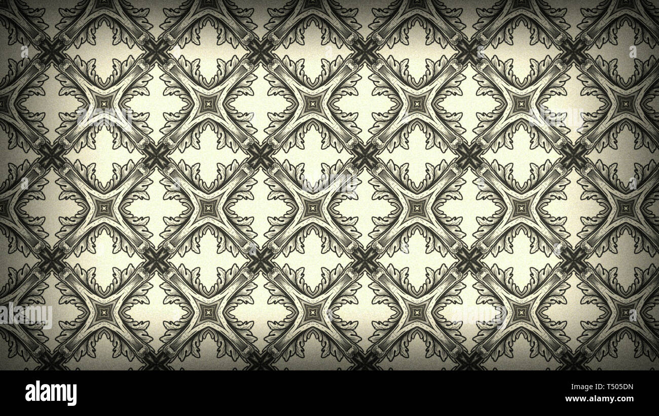 Vintage Ornamental Wallpaper Pattern Stock Photo - Alamy
