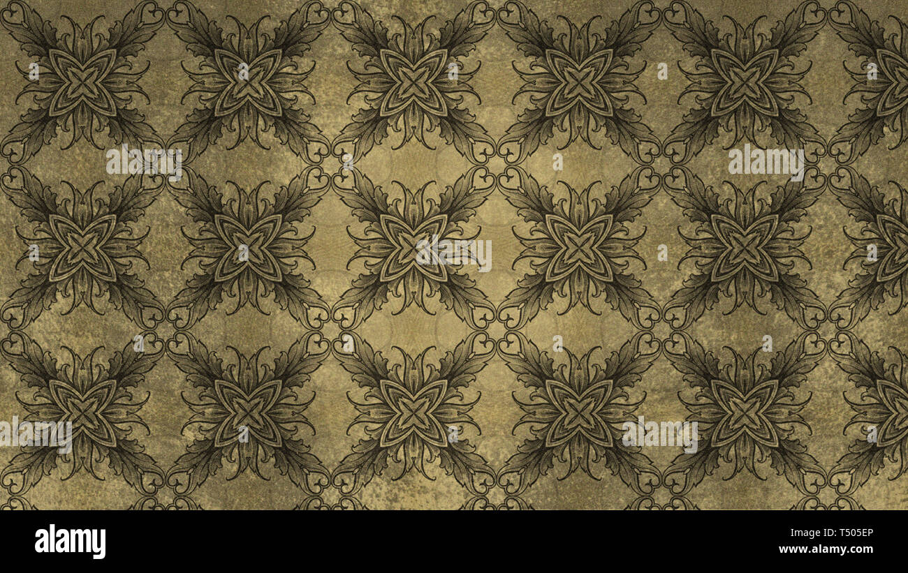 Floral Vintage Background Pattern Stock Photo - Alamy