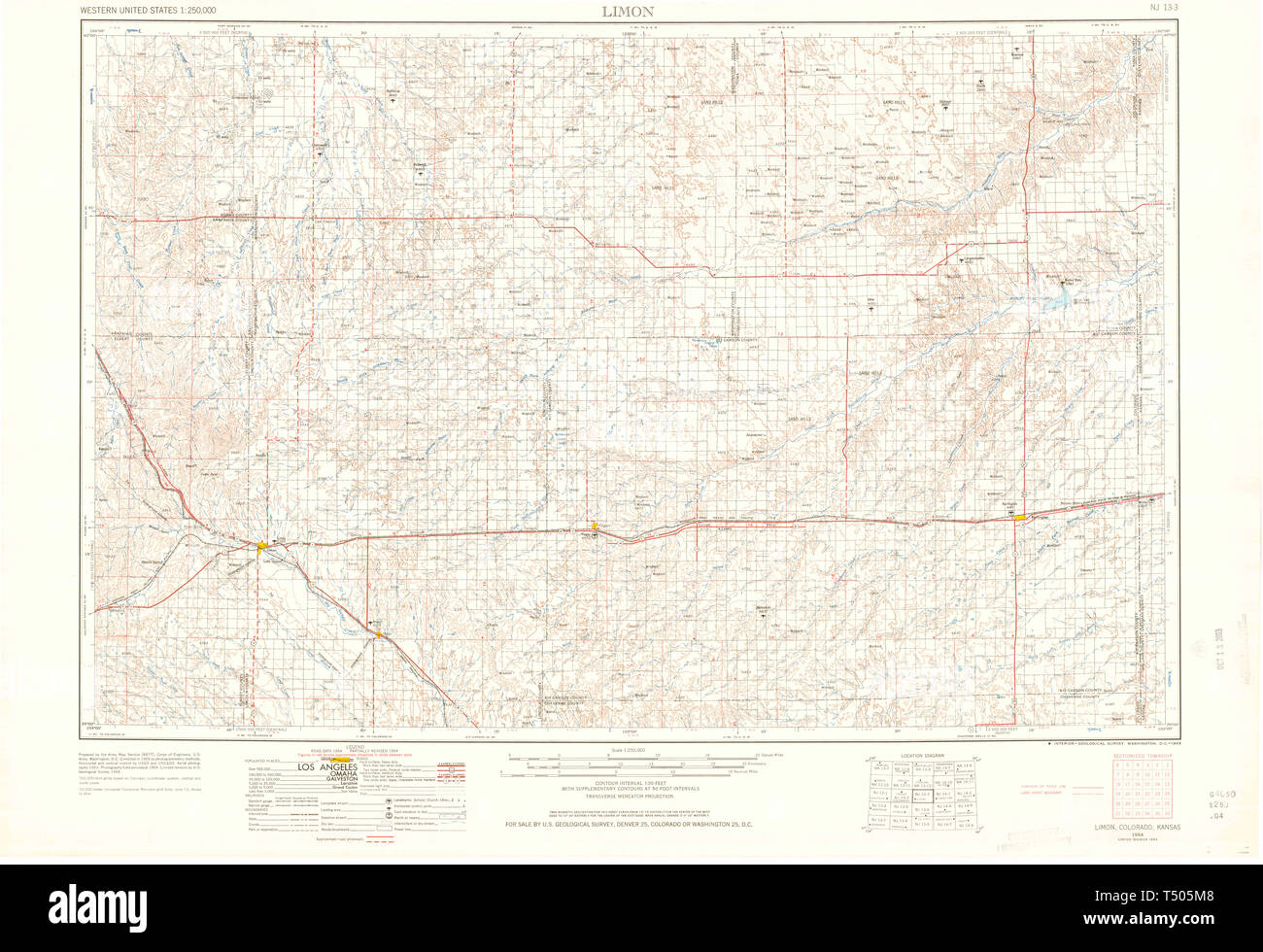 Map of limon hi-res stock photography and images - Alamy