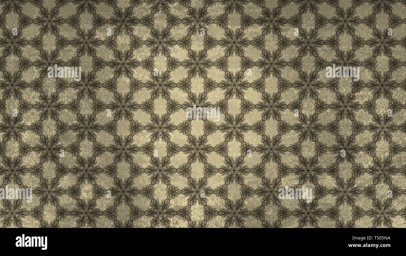 Vintage Decorative Floral Background Pattern Stock Photo - Alamy