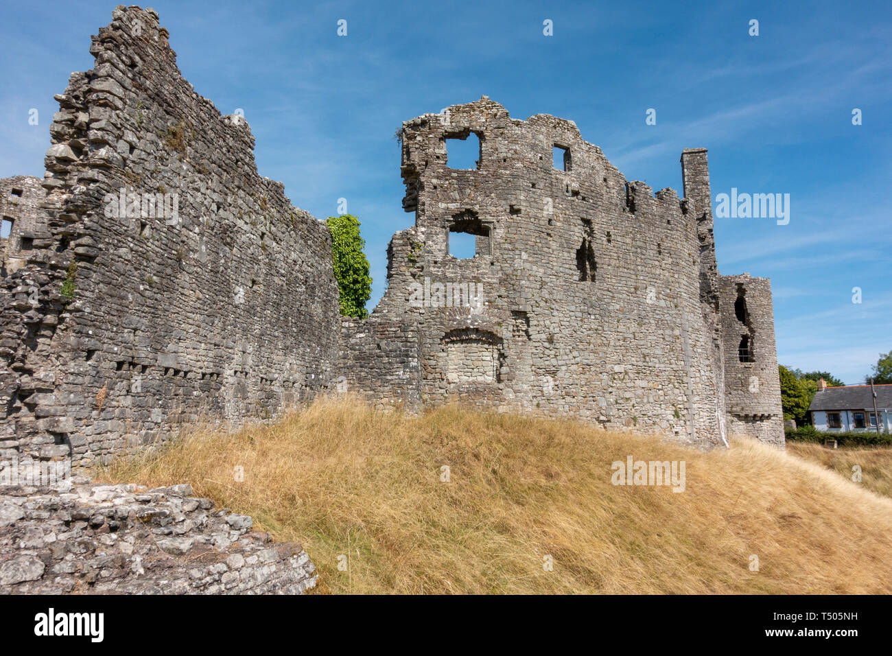 Coity Castle (Castell Coety) in Glamorgan, Wales. Coity Castle is a ...