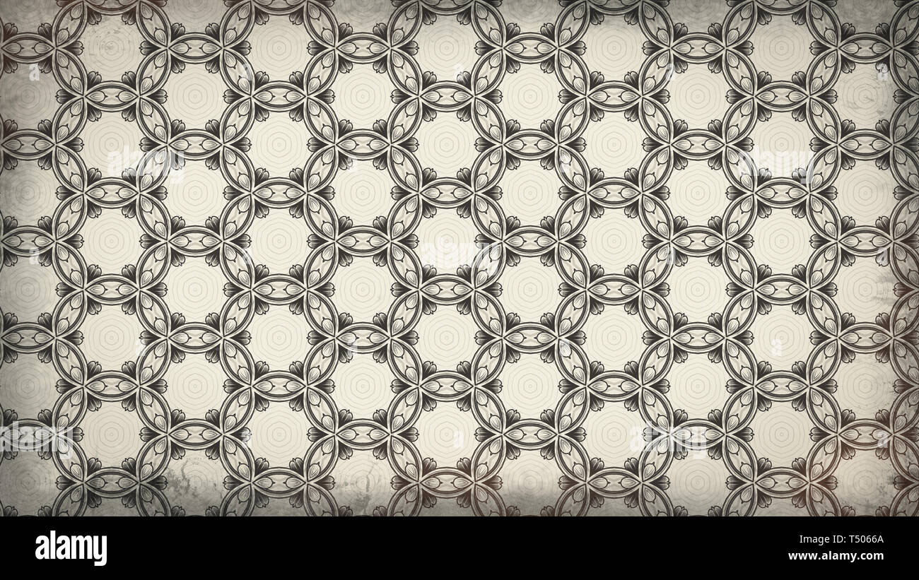 Geometric Ornament Pattern Wallpaper Design Template Stock Photo - Alamy