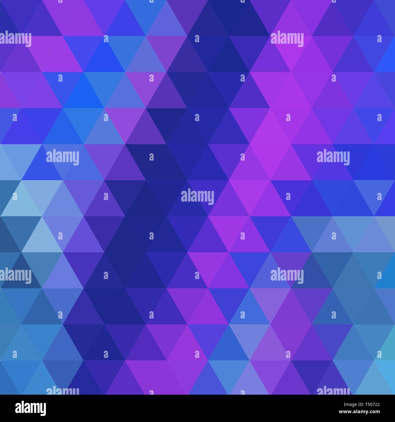 vector geometric background. colored blue triangles Stock Photo - Alamy