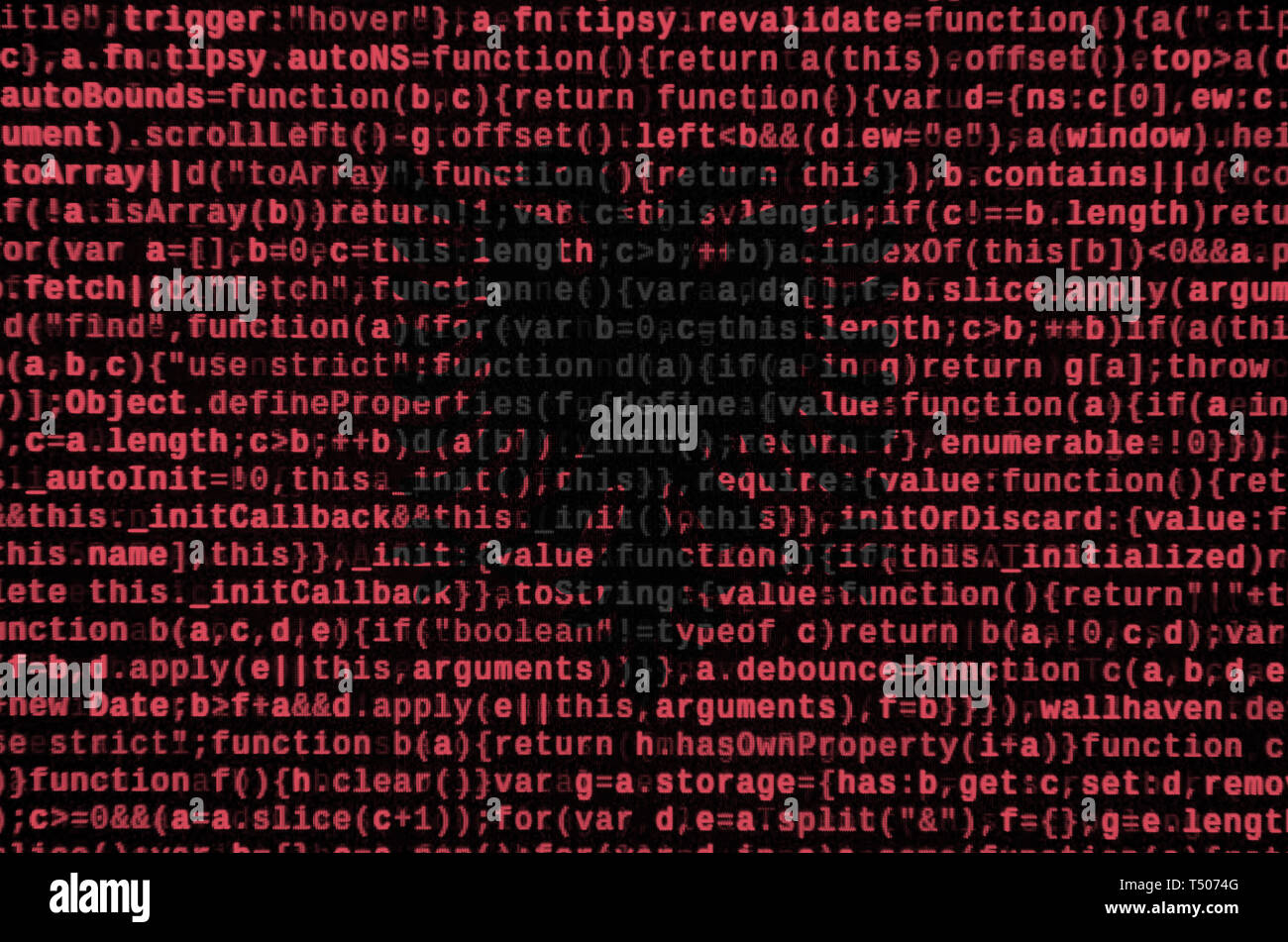 Albania flag is depicted on the screen with the program code. The concept of modern technology ...