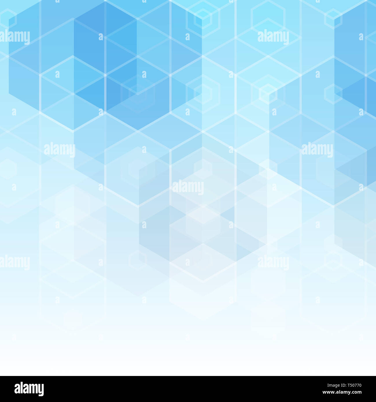 Vector Abstract geometric background. Template brochure design. Blue ...