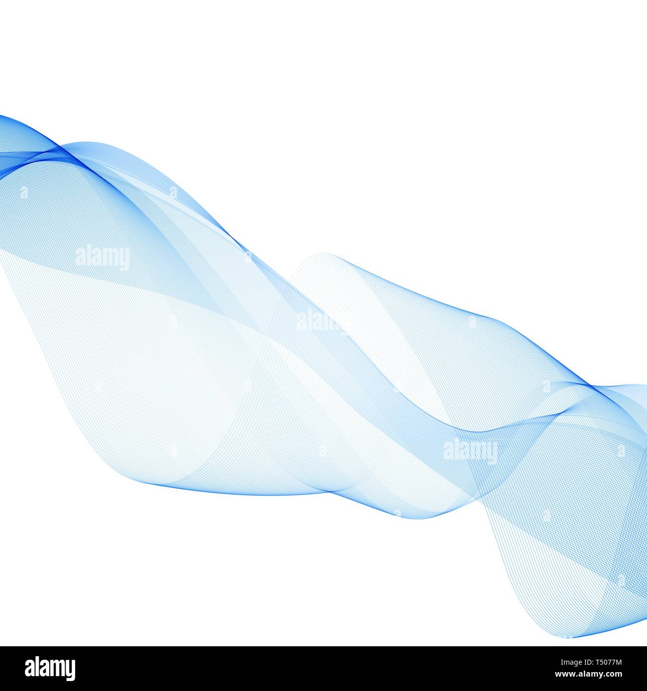 Blue wave background, motion. vector illustration eps 10 Stock Photo ...