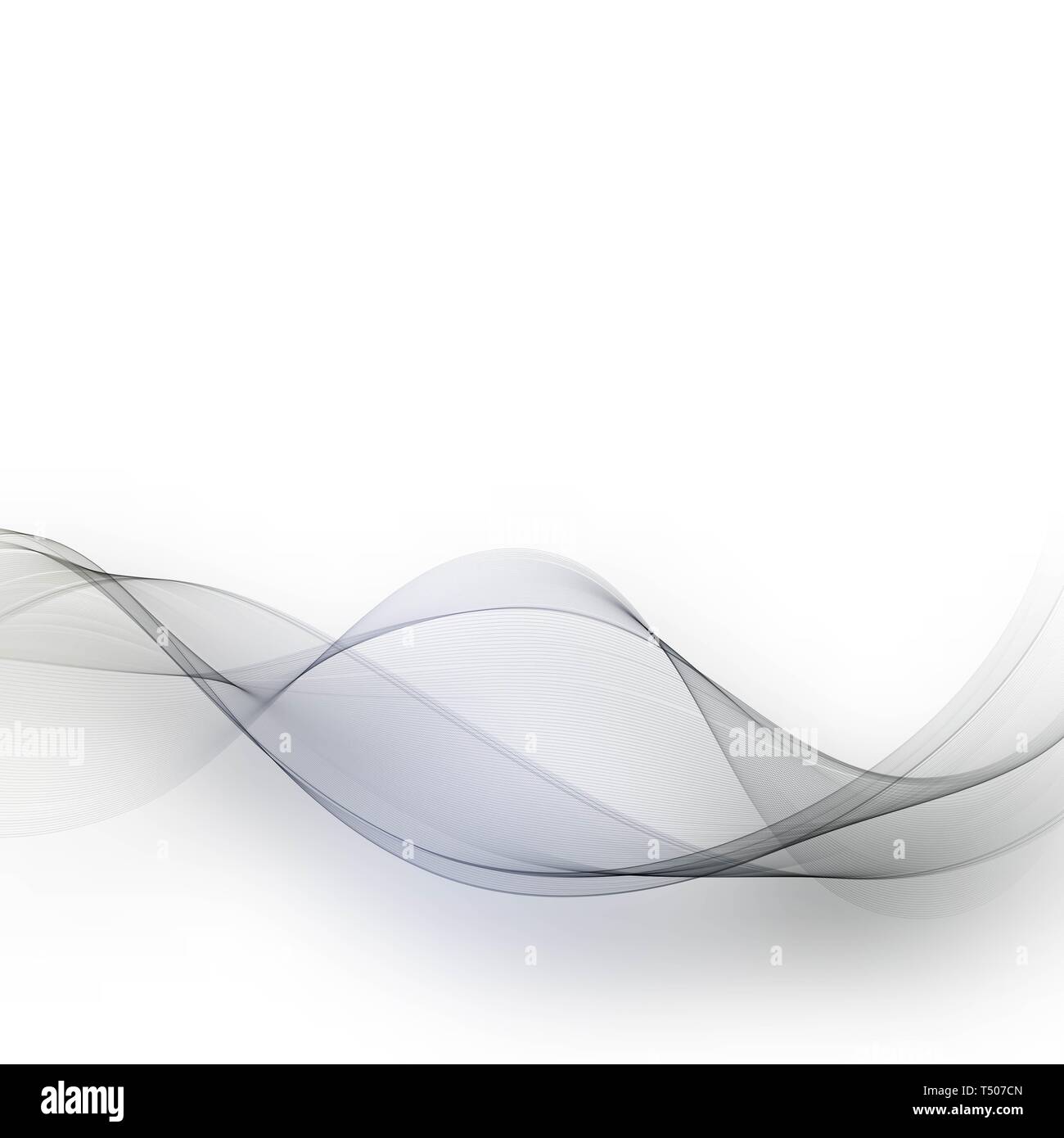 Waves gray and white abstract background Stock Photo - Alamy
