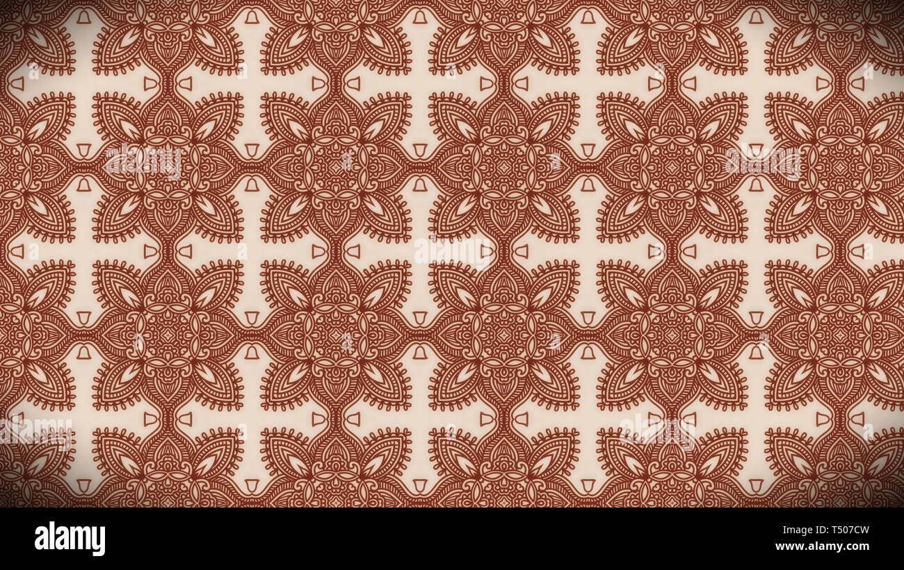 Vintage Ornament Pattern Wallpaper Design Stock Photo - Alamy