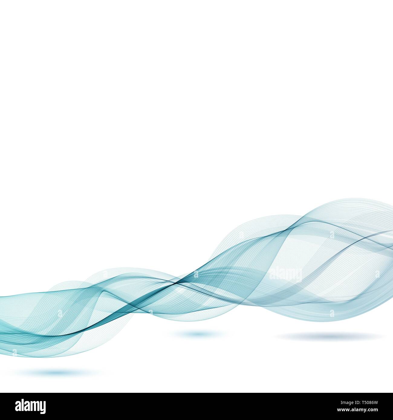 Light Blue Waves Background