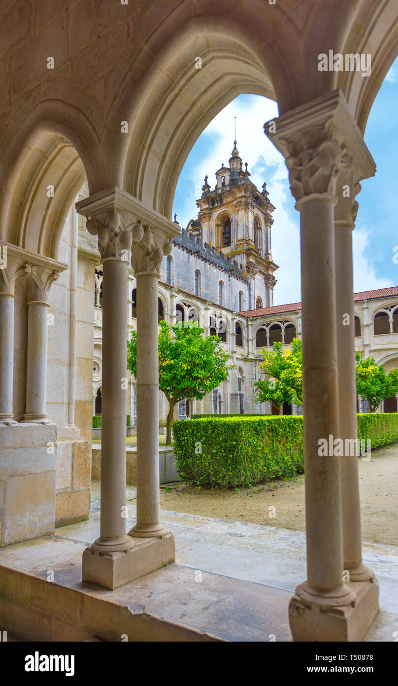 Visiting Alcobaca monastery, Portugal Stock Photo - Alamy