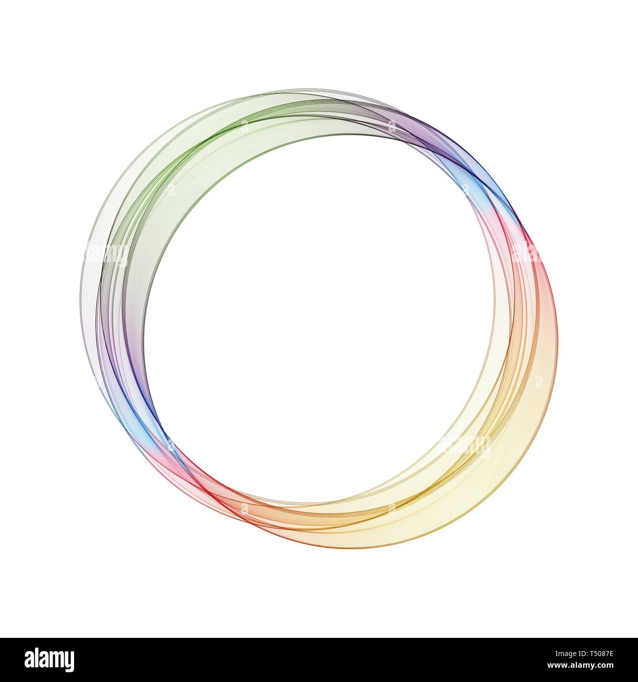Abstract background with color circle. vector illustration Stock Photo ...