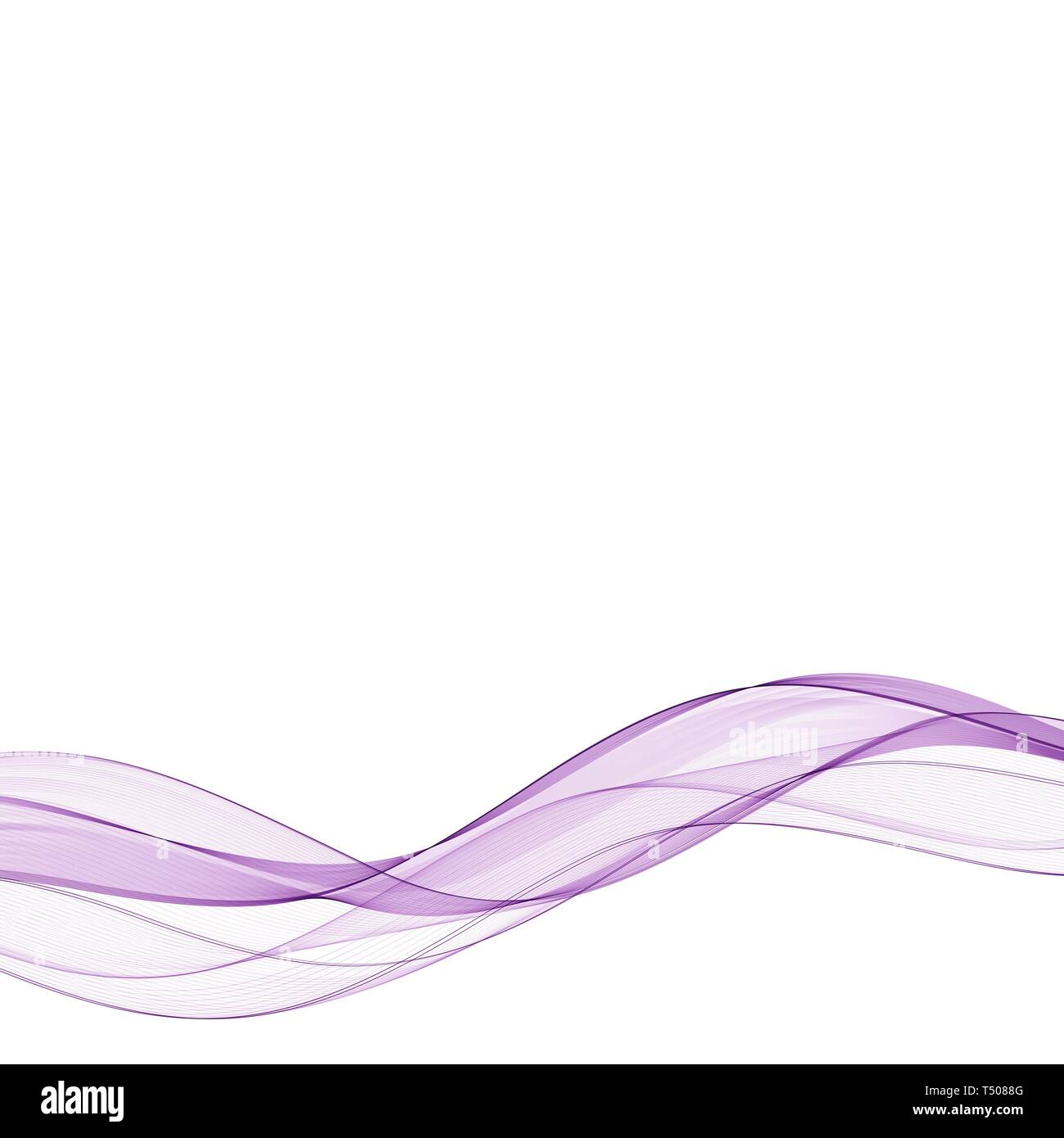 lilac abstract wave. template. vector abstract background Stock Photo ...